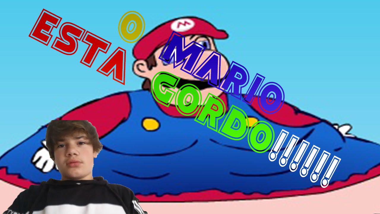 Super Sized Mario Bros-Ajudem o Mario ele está gordo - YouTube