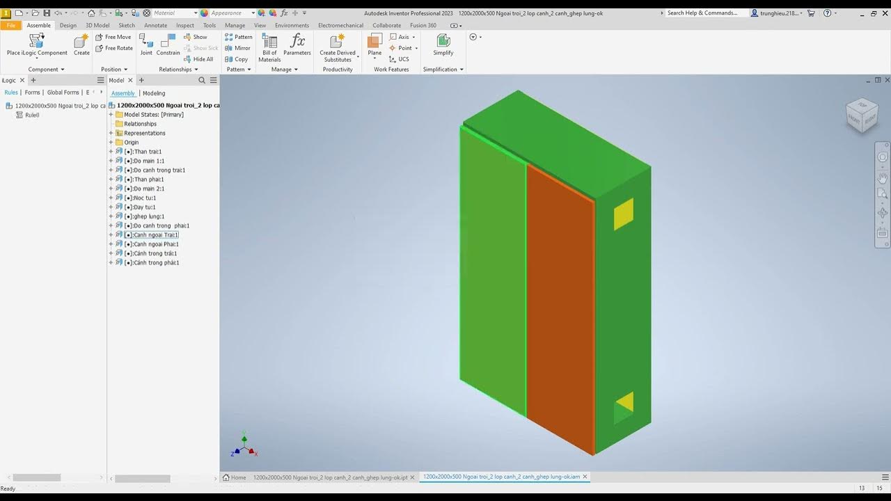 iLogic Export All Flat Patterns To One DXF - Sheet metal Inventor - YouTube