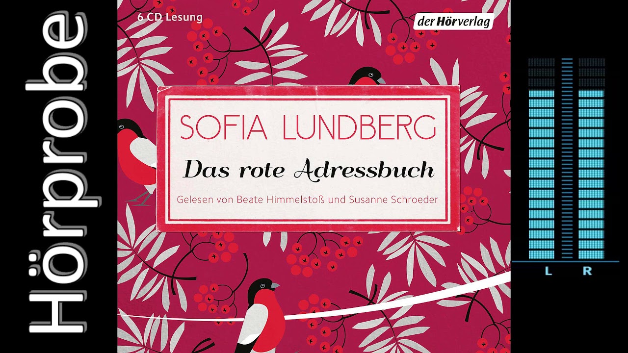 Sofia Lundberg: Das rote Adressbuch (Hörprobe) - YouTube