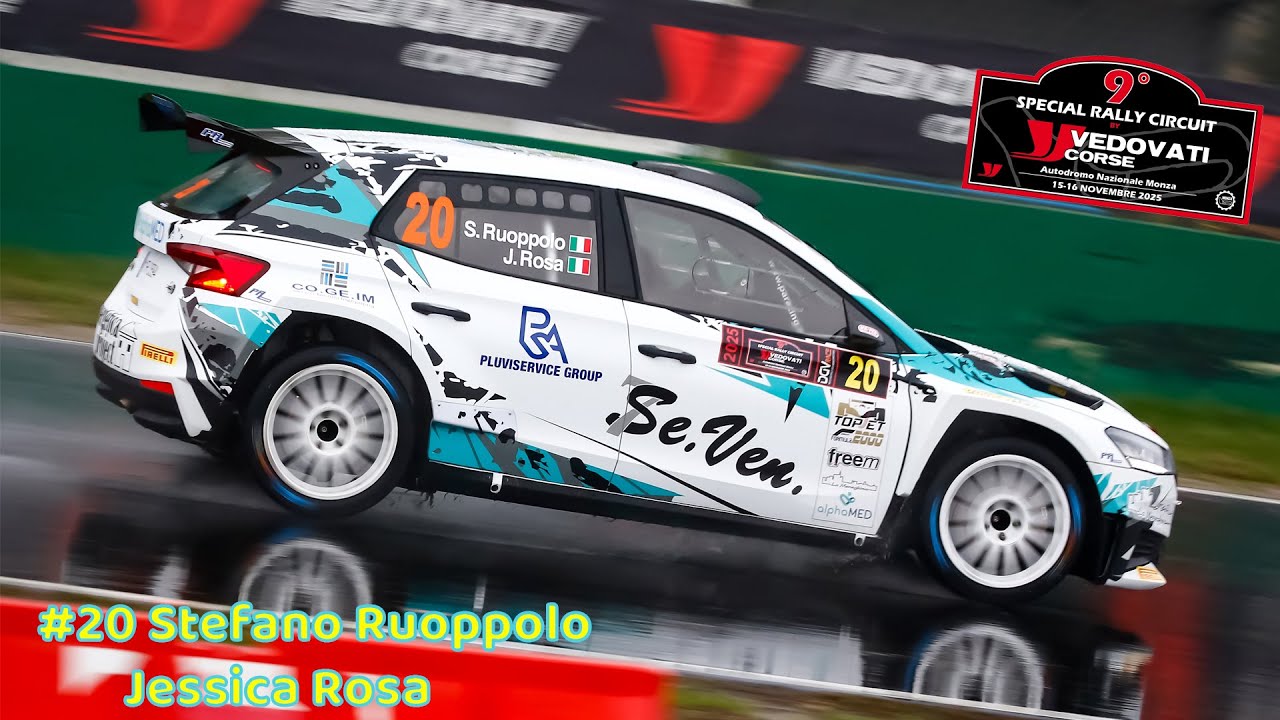 9° Special Vedovati Rally - Stefano Ruoppolo / Jessica Rosa #20 - Monza ...