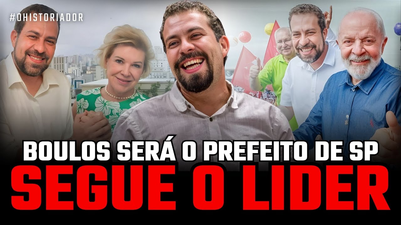 SEGUE O LÍDER! BOULOS SEGUE LIDERANDO PESQUISAS E SERÁ O PRÓXIMO ...