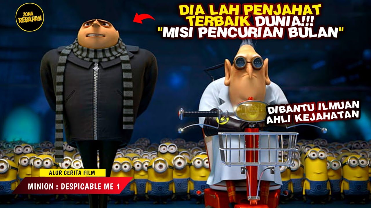 RATUSAN MINION DAN AGENT PENJAHAT PAPAN ATAS ‼️ alur cerita film ...