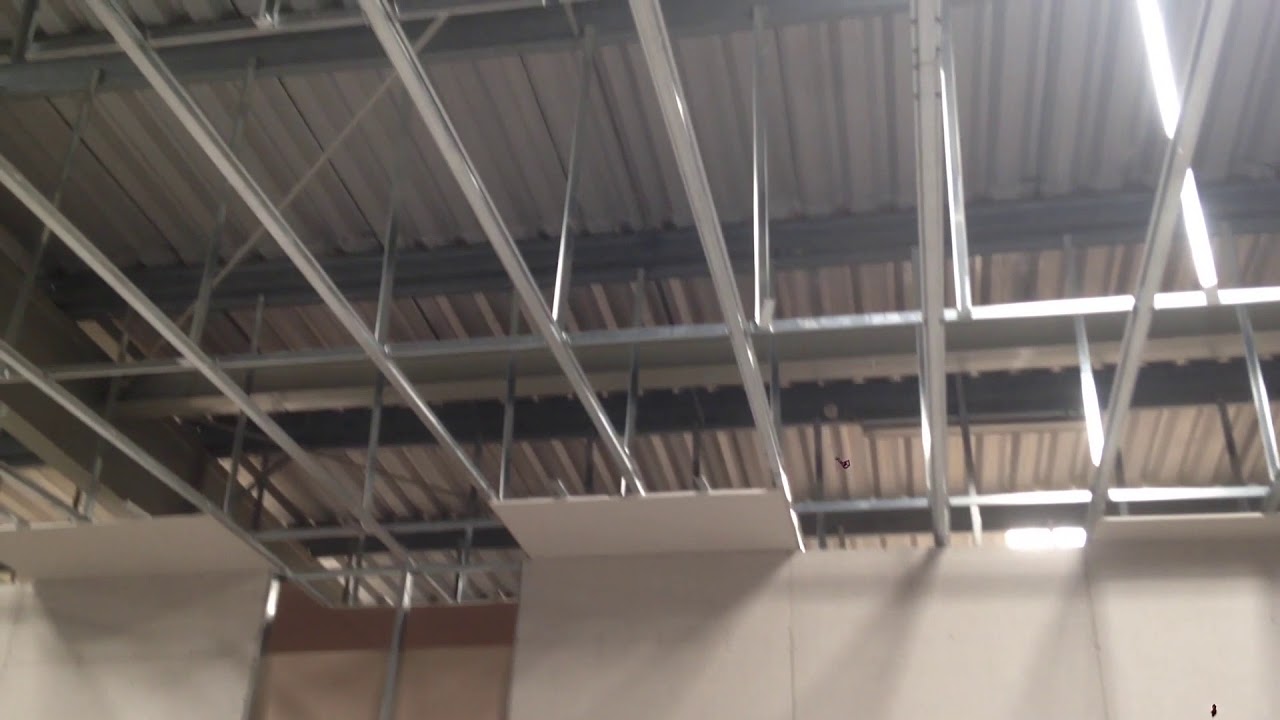 gypsum work in dubai - YouTube