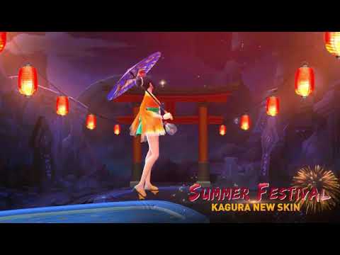 Mobile Legends : Skin terbaru summer!kagura and hayabusa - YouTube
