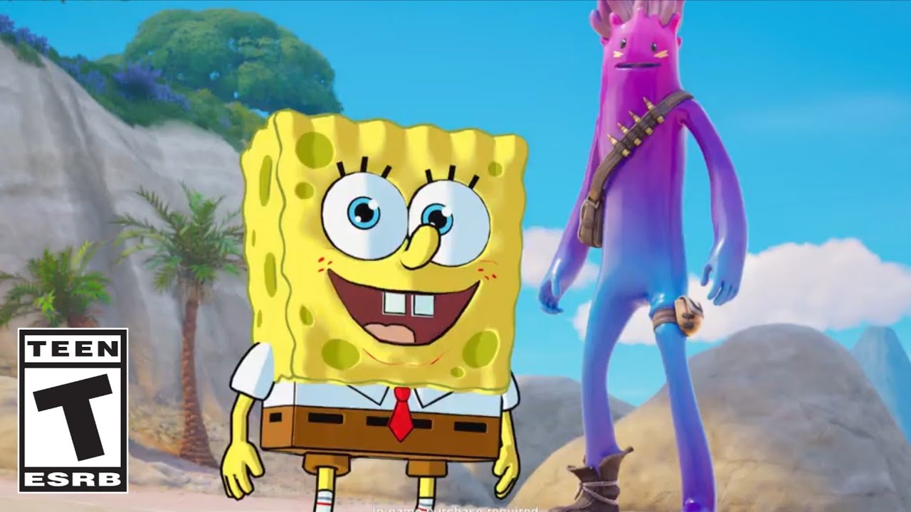 Fortnite x SpongeBob Official Trailer - YouTube