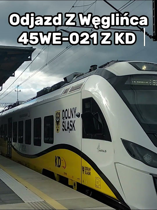 Odjazd Z Węglińca 45WE-021 Z KD #shorts #train #pkp #trainspotting #railway #kolej @Krsvqqz ...