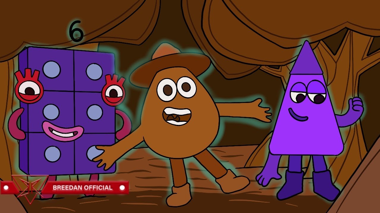 Numberblocks and Colorblocks Brown Colours With Purple Fanmade Change ...