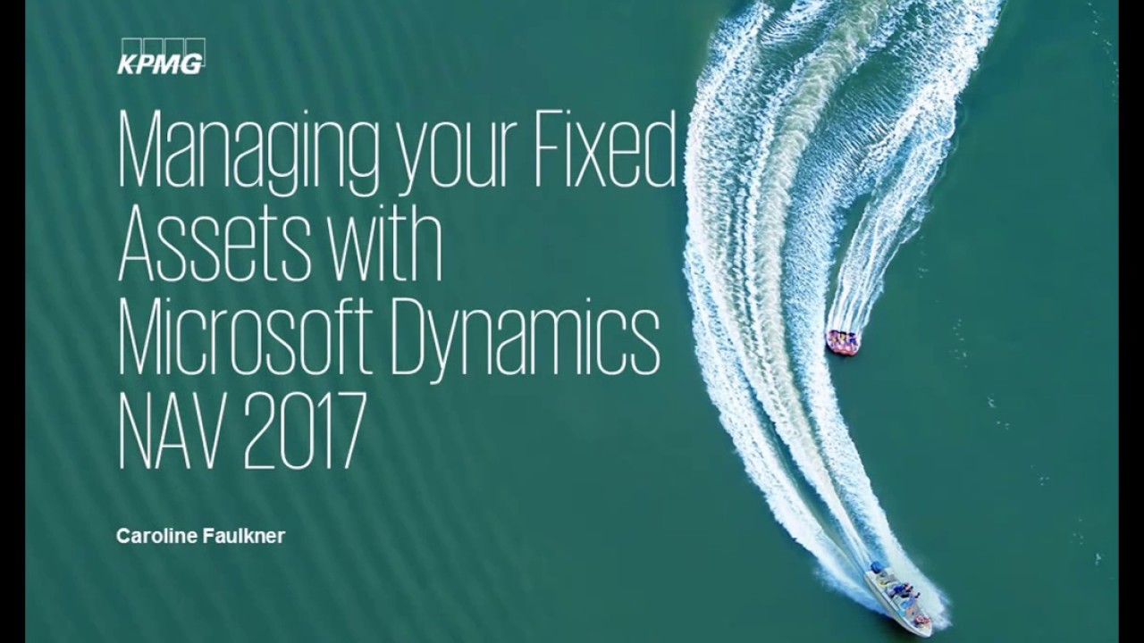 Managing your Fixed Assets with Microsoft Dynamics NAV 2017 - YouTube