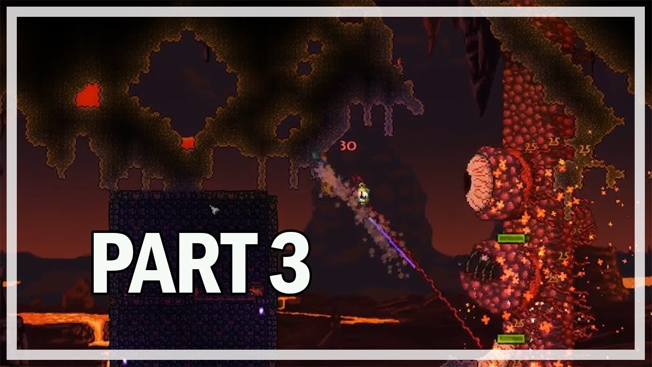Terraria Expert World Part 3 Hard Mode - Survival Lets Play - YouTube