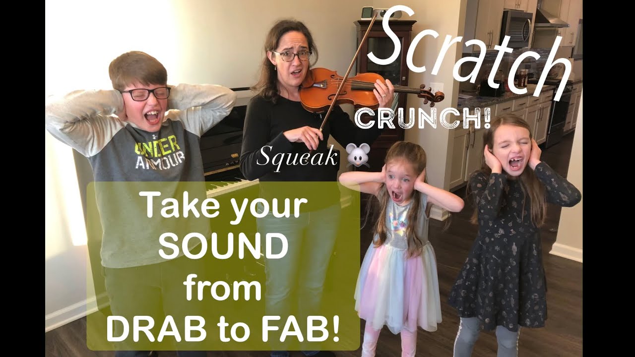 How to not sound bad on violin - getting a good sound - YouTube