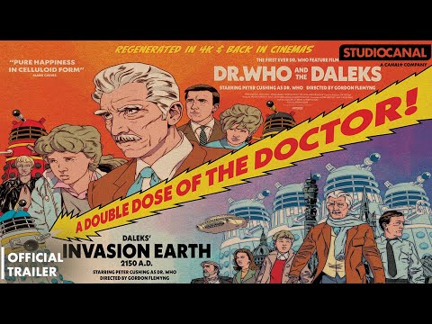 Dr Who & the Daleks /Invasion Earth 4k Double Bill - In cinemas this July. Click info for locations
