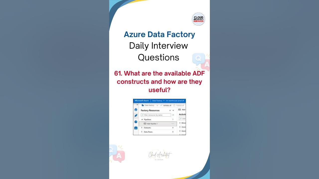 ADF Interview Questions | Cloud Data Engineer #databricks #pyspark #adf #datafactory #microsoft ...