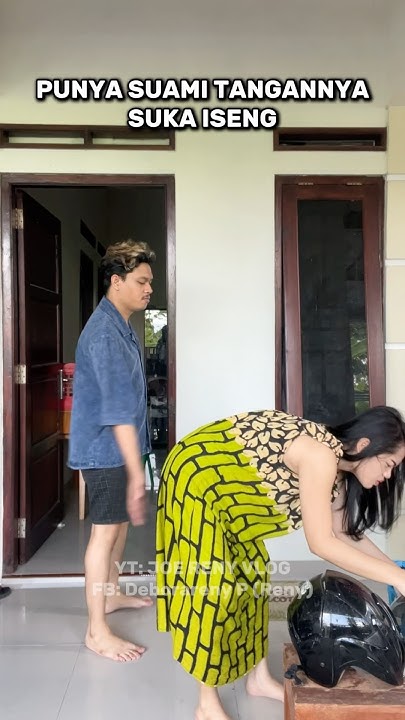 PUNYA SUAMI TANGANNYA SUKA ISENG #lucu #suamiistri #ngakak #trending #viral - YouTube