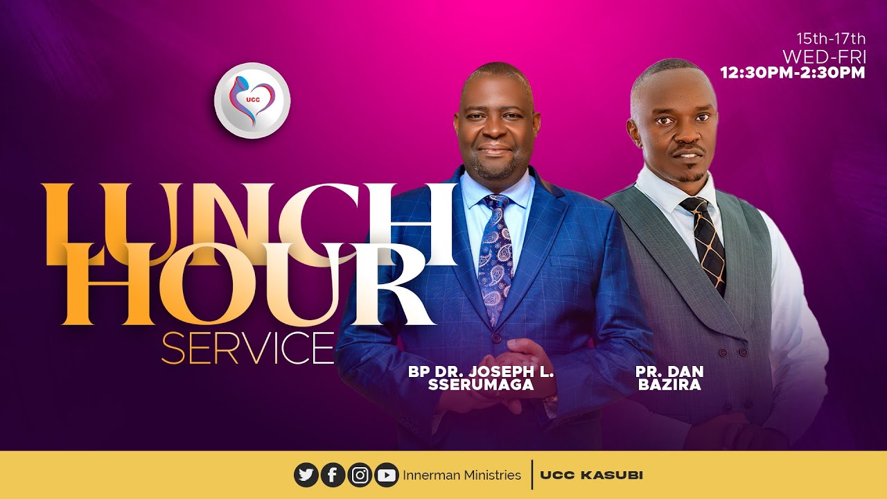 LUNCH HOUR SERVICE WITH PR. DAN BAZIRA || INNERMAN MINISTRIES - YouTube