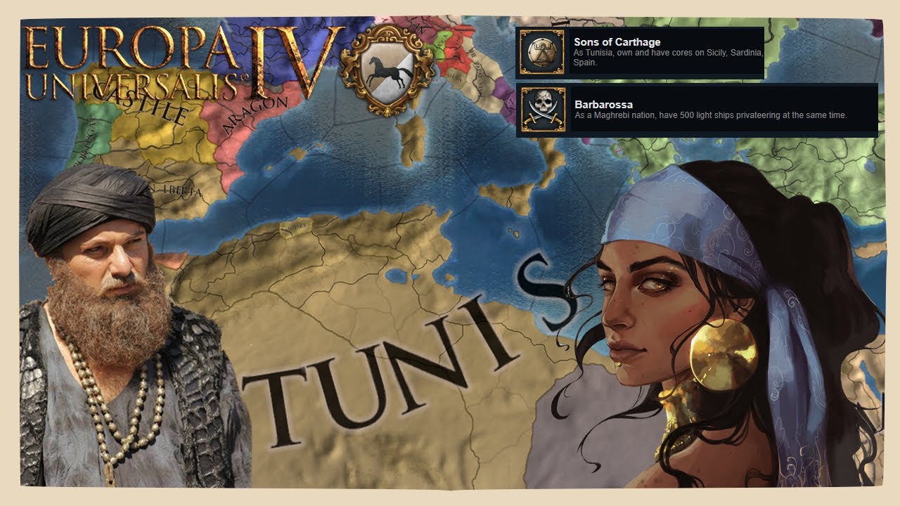 BARBAROSSA! I Europa Universalis IV Tunus Rehberi - Sons of Carthage ve ...