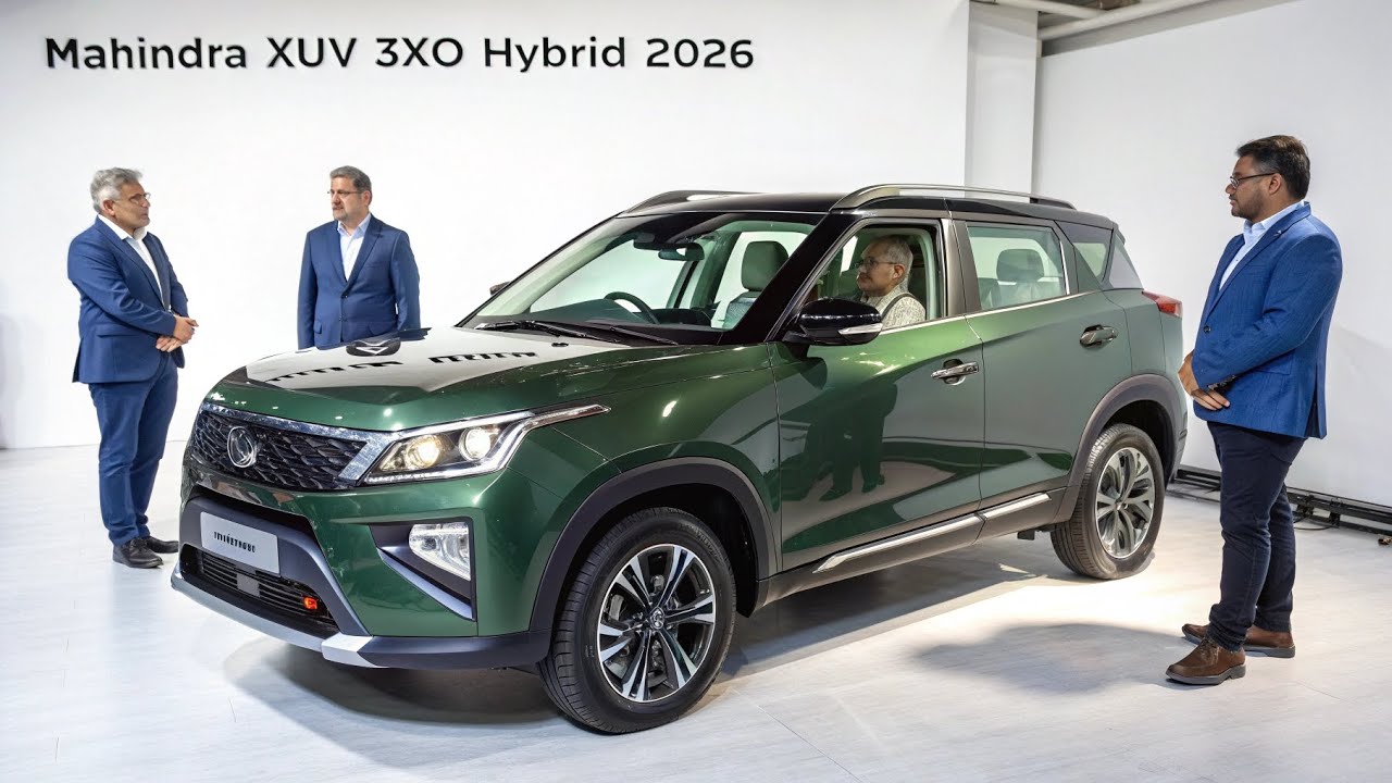 New 2026 Mahindra XUV 3XO Hybrid Unveiled! Next-Gen Compact SUV Arrives ...