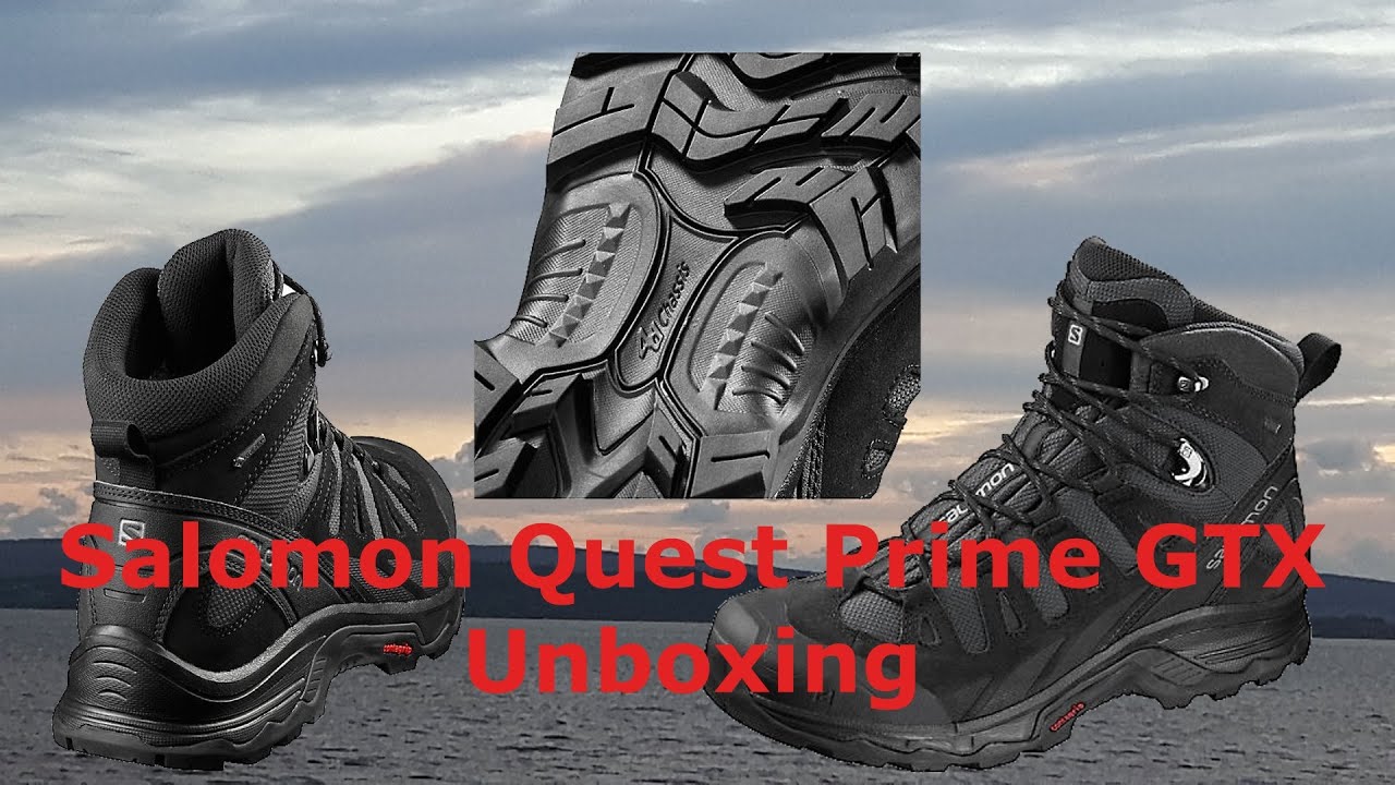 Salomon Quest Prime GTX Unboxing 9 march 2021 - YouTube