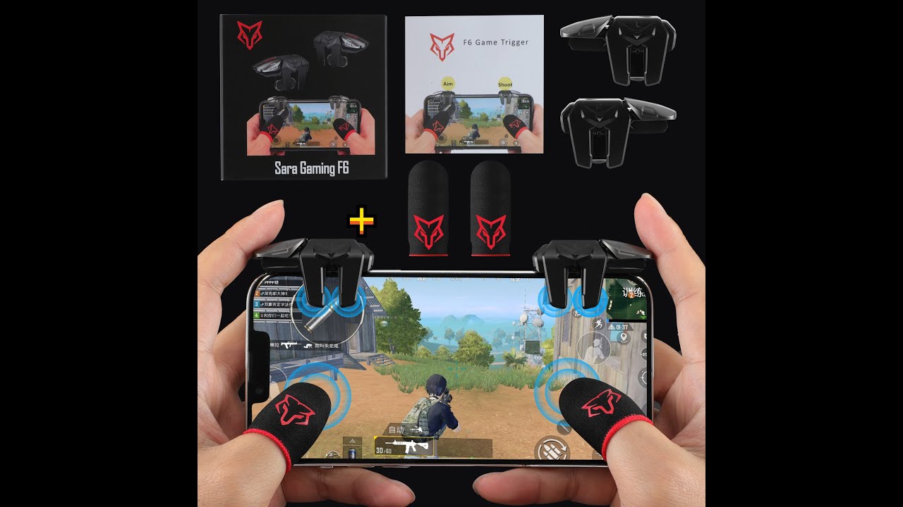 Game Triggers Review Sarafox F6 | Best choose for BGMI, Apex Legends ...