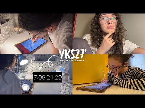 bu kız yine yks çalışıyor | mezun günlüğüm #1 