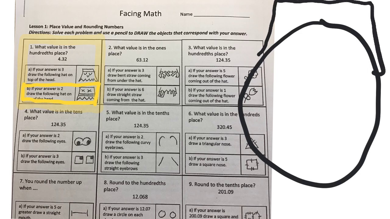 Faceing Math - YouTube