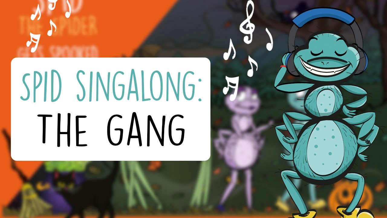 The Gang - Sing along with Spid the Spider | Lyric Video - YouTube