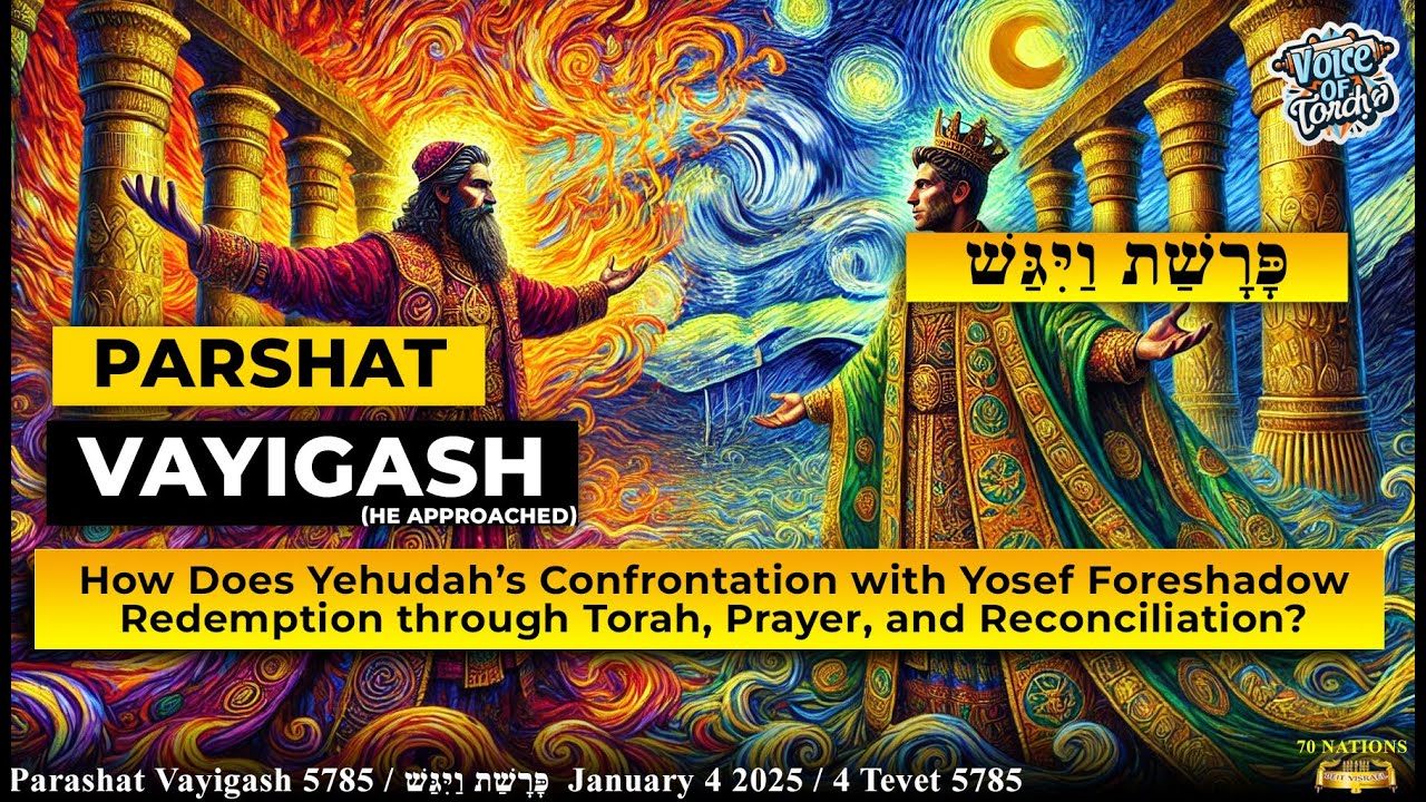 Parashat Vayigash 5785-He Approached-Shabbath, 4 January 2025 / 4 Tevet ...