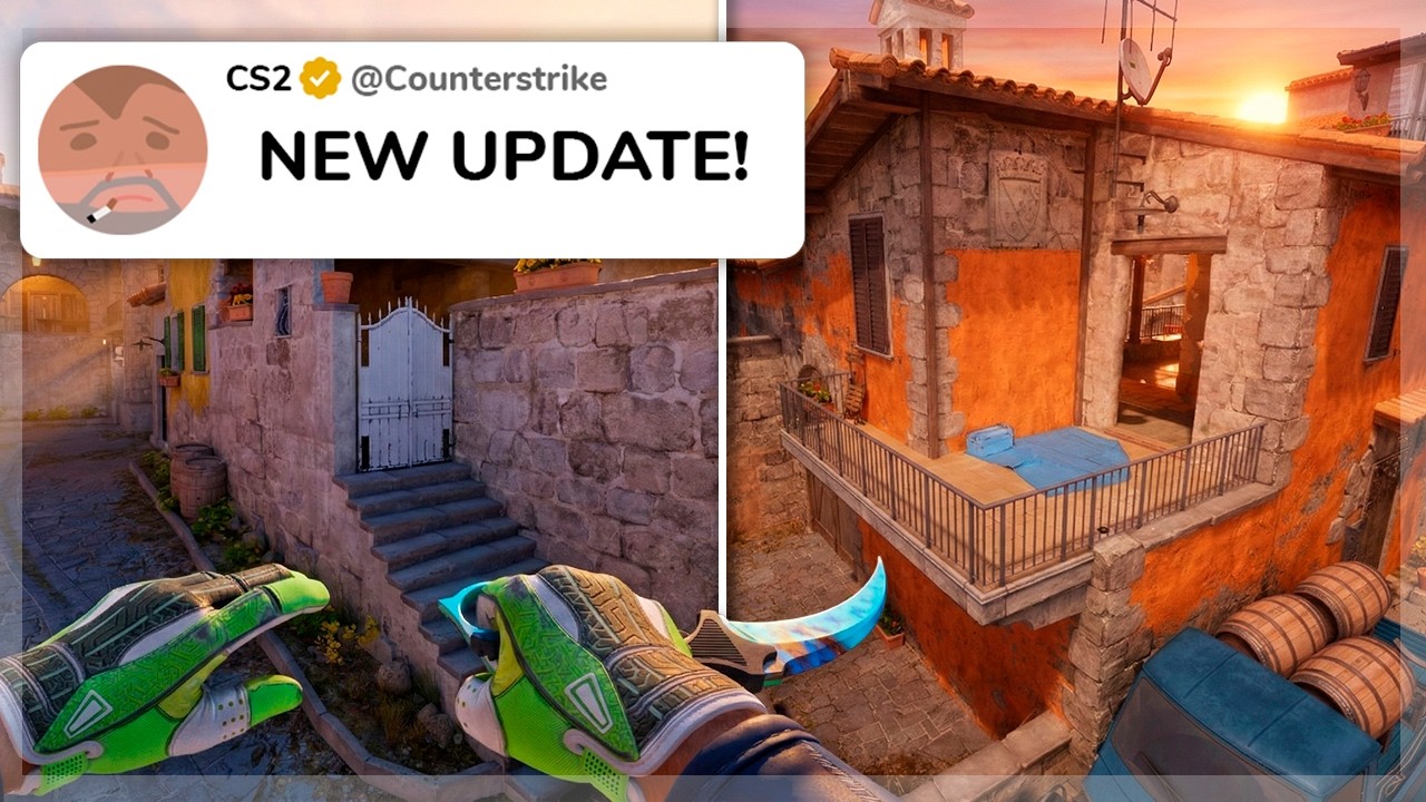 NEW CS2 UPDATE - HUGE INFERNO CHANGES, Market & Chickens... - YouTube