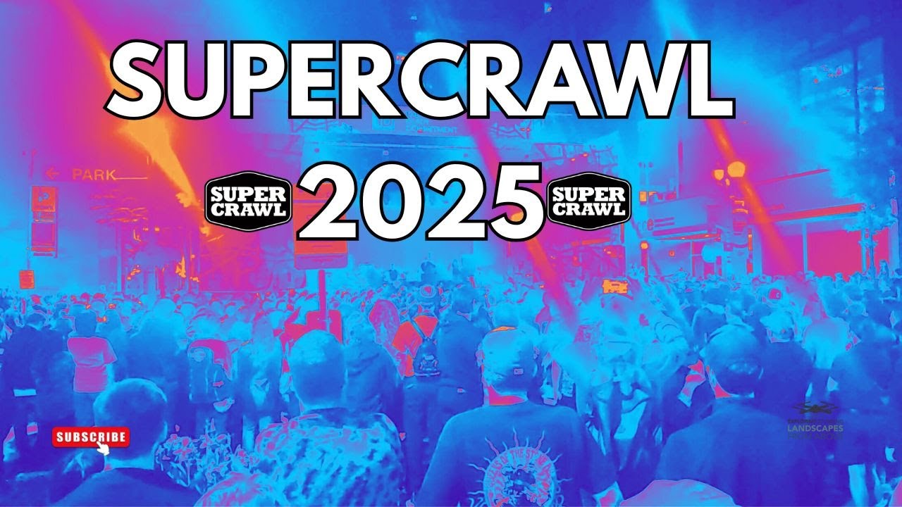 Supercrawl 2025 Hamilton 🇨🇦 | Full Walking Tour of James St N | Street ...