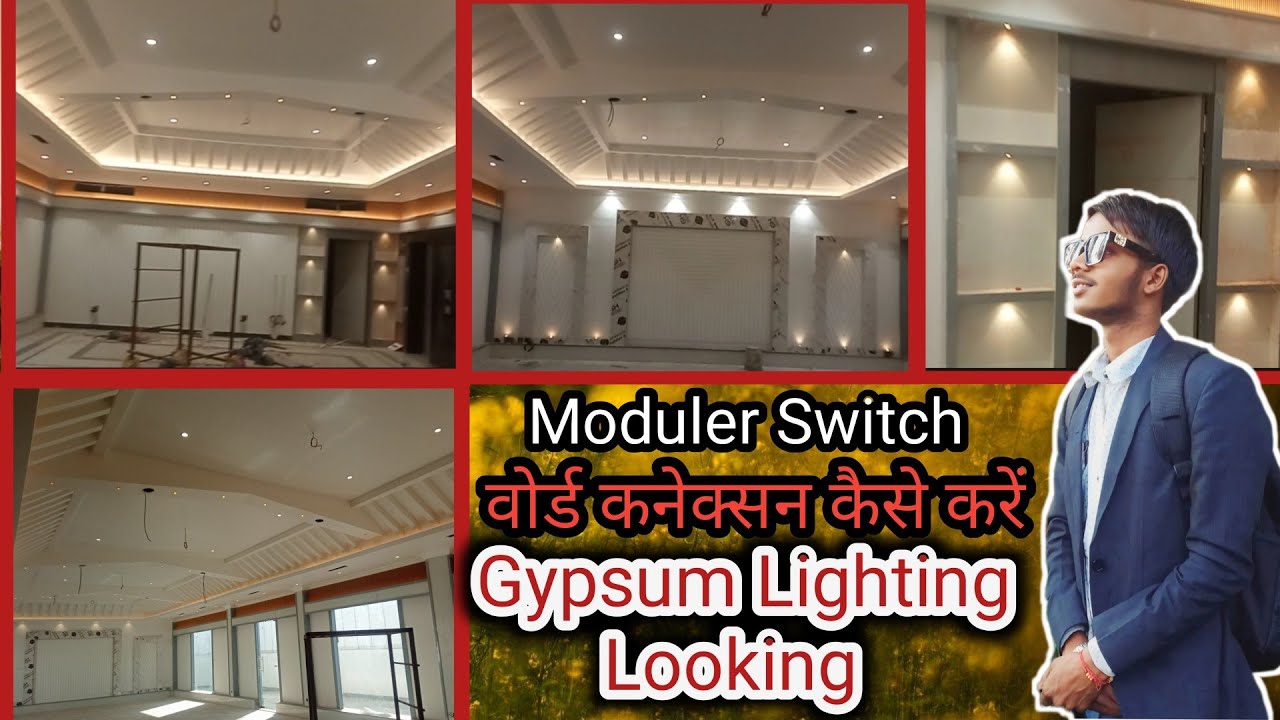 Moduler Switch Board Connection Wiring 👷 | Switch light Board ...
