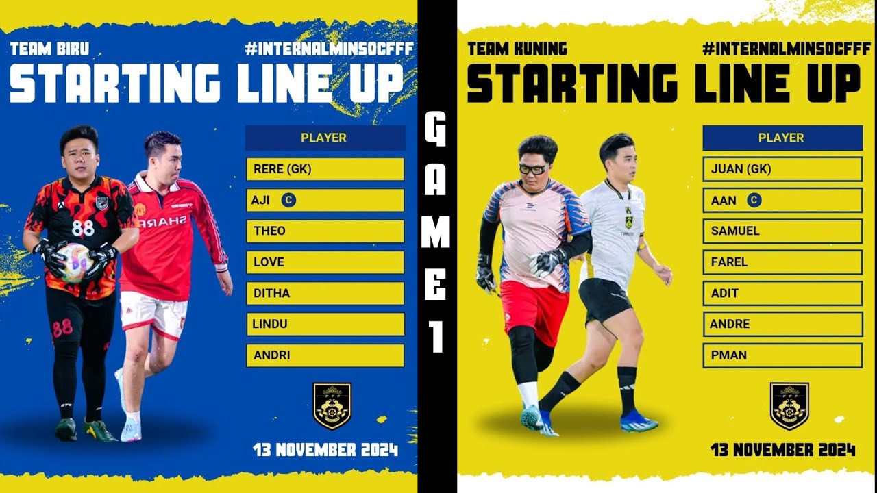 🛑SERU ️ ️ ️GAME 1//TIM BIRU VS TIM KUNING//GAME INTERNAL//FAMILY FUN ...