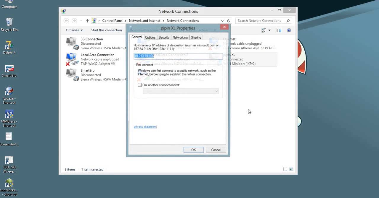 Tutoial Cara Setting PPTP VPN Client Di Windows - YouTube