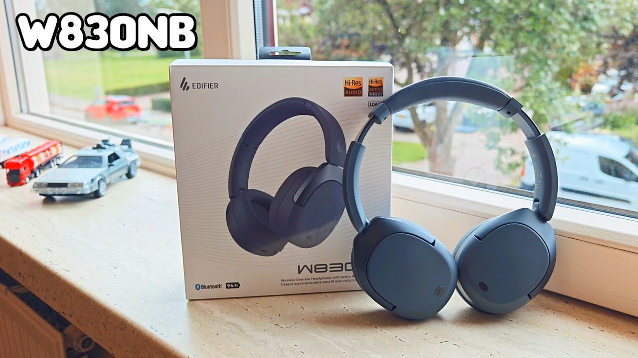 Edifier W830NB - Short Review "GOOD COMFORT & NOISE CANCELLING!" - YouTube