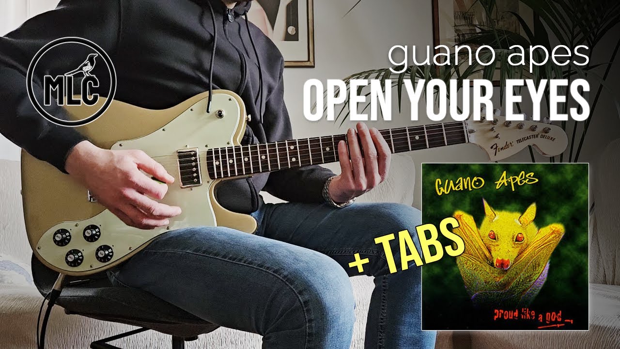 Guano Apes - Open Your Eyes (Guitar Cover + TABS) - YouTube