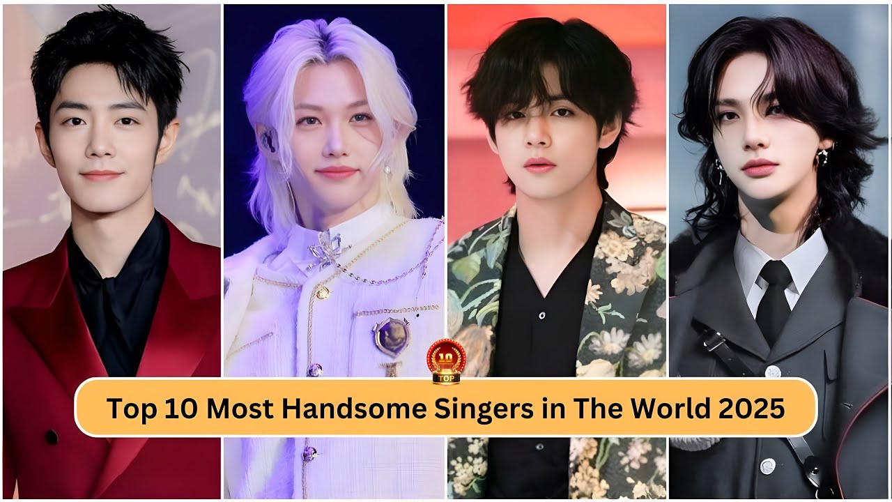 Top 10 Most Handsome Singers in the World 2025 | Top 10 Most Facts ...