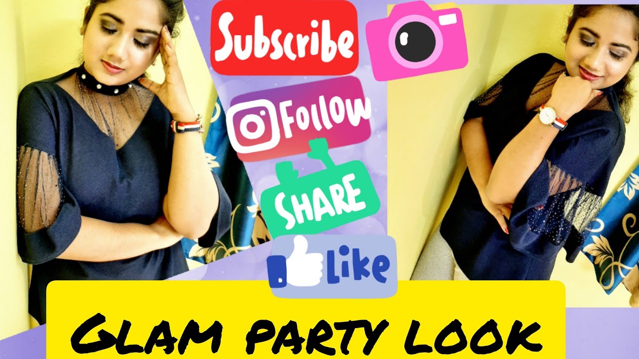 CHRISTMAS SERIES GLAM WITH ME (DAY 3 LOOK) - YouTube