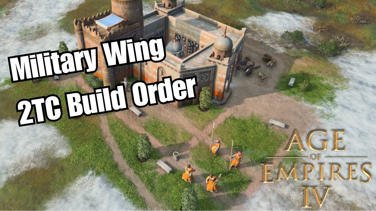 Abbasid - Military Wing 2 TC Build Order - YouTube