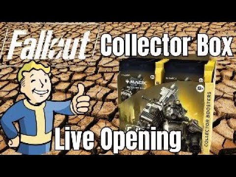 Fallout Collector Booster Box: Live Opening - YouTube