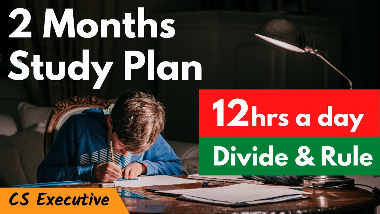 2 months and 12hrs daily Study Plan | Divide and Rule | 🔥🔥🔥 - YouTube