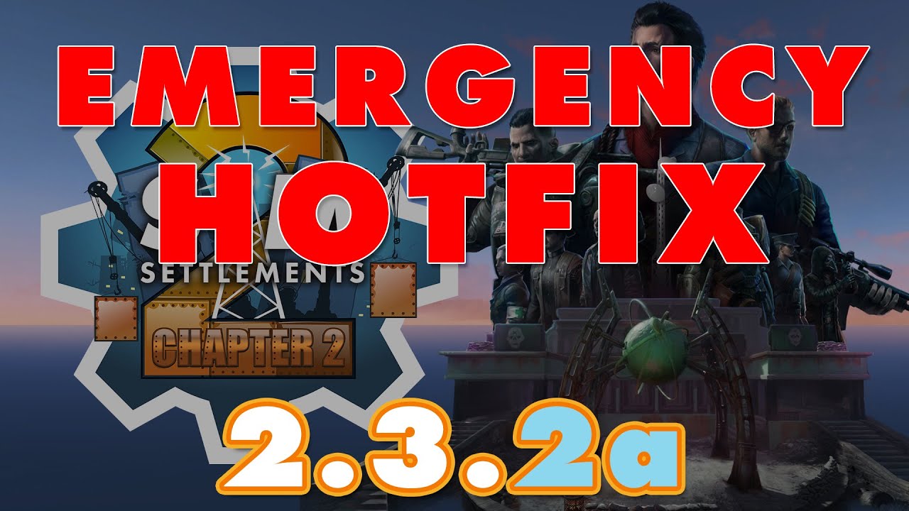 Hotfix 2.3.2a! Roll back your saves!!!! - YouTube