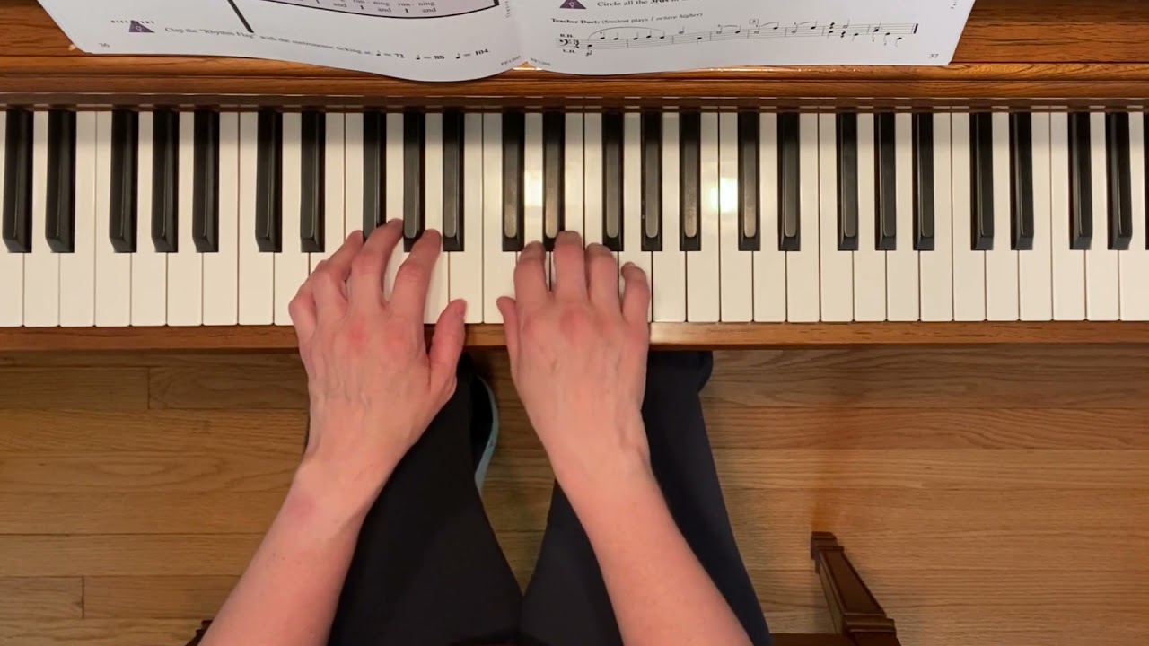 French Minuet - Accelerated Piano Adventures Level 1 Lesson Book - YouTube