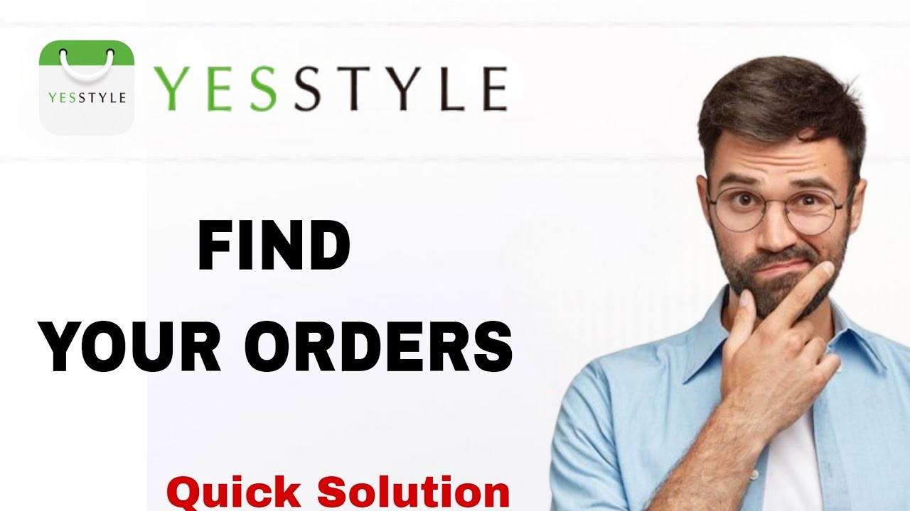 How To Find Your Orders On YesStyle App | Step By Step - YouTube
