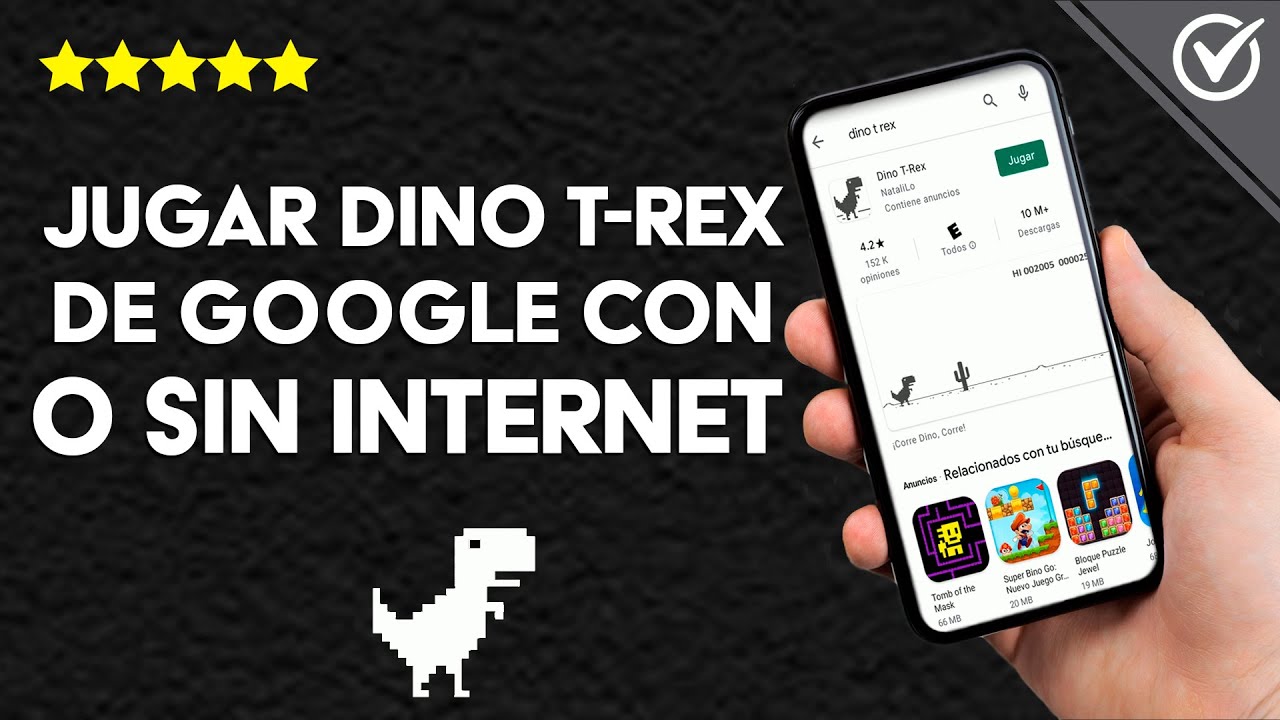 Cómo Jugar al Juego del Dinosaurio o Dino T-Rex de Google Chrome con o ...