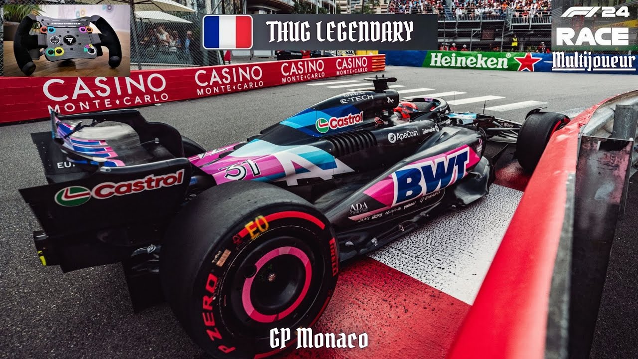 GP MONACO | THRUSTMASTER TX | RANKED | [4K] F1 24 #simracing #f124 # ...