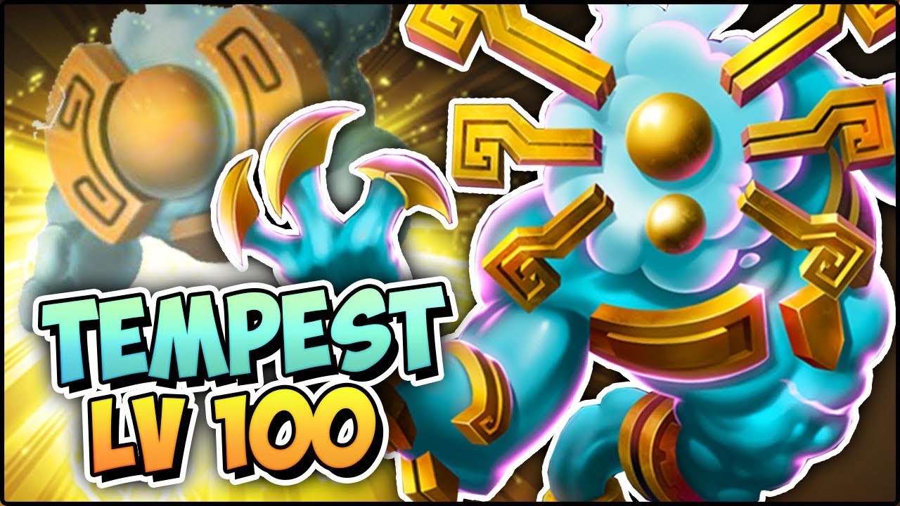 TEMPEST (LV 100) COMBATES PVP - Monster Legends Review - YouTube