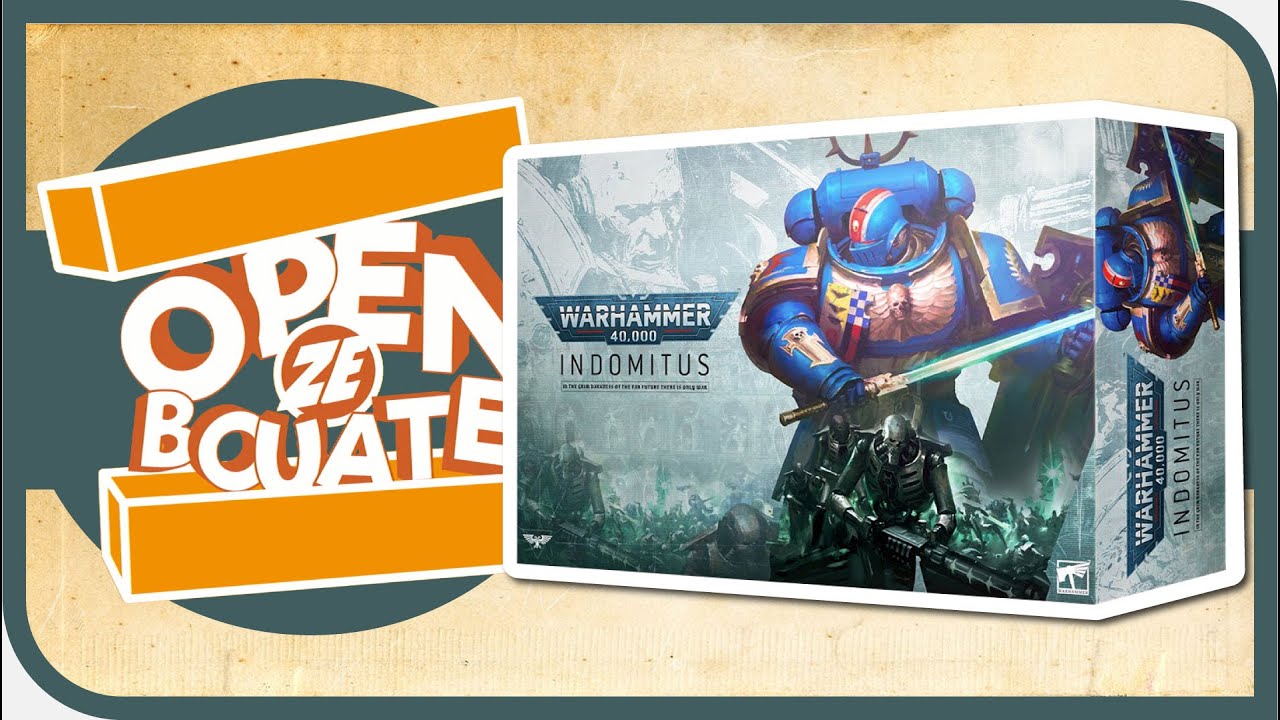 Warhammer 40k: Indomitus - Unboxing - YouTube