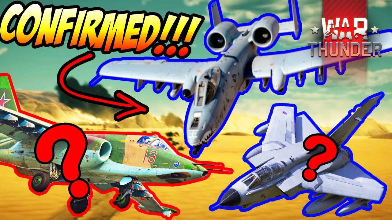 War Thunder A-10,SU-25,Tornado,Custom Loadouts? 'WIND OF CHANGE' Update - YouTube