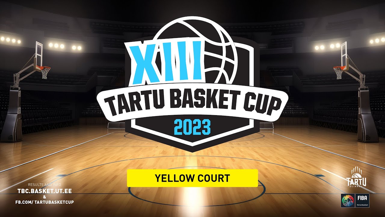 Tartu Basket Cup 2023 / Day 3, Yellow court - YouTube