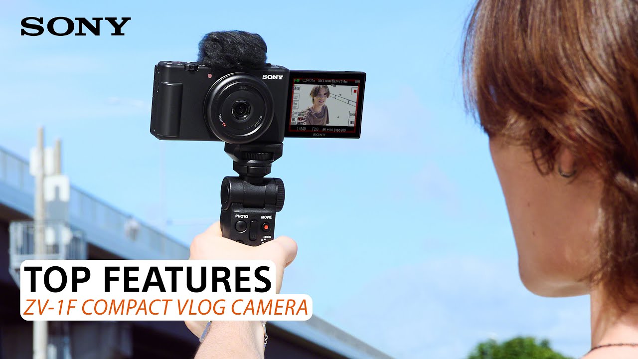 Sony | Top Features - ZV-1F Compact Vlog Camera - YouTube
