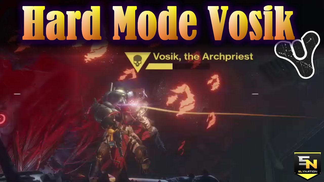 Destiny: Wrath of the Machine Raid Guide-Hard Mode Vosik. Strategy ...