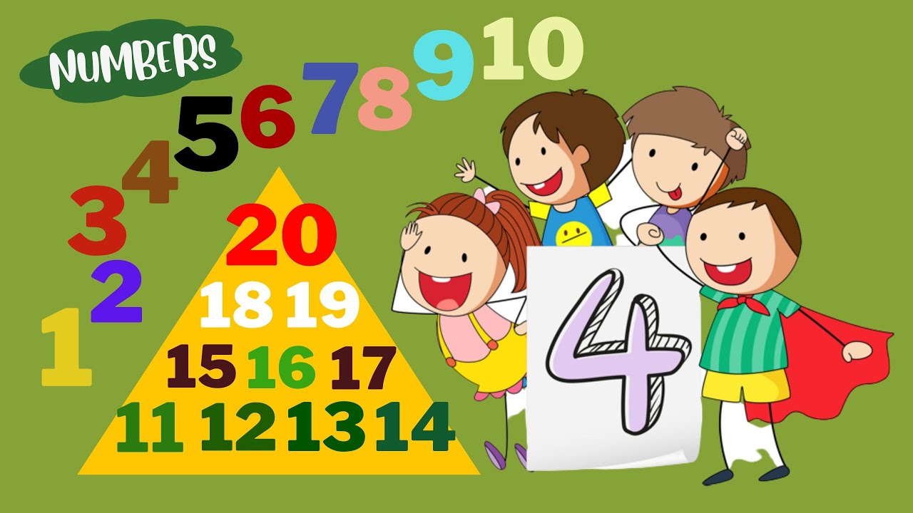 Number Song 1-20 Counting Numbers for children / Kids Learning #2023 # ...